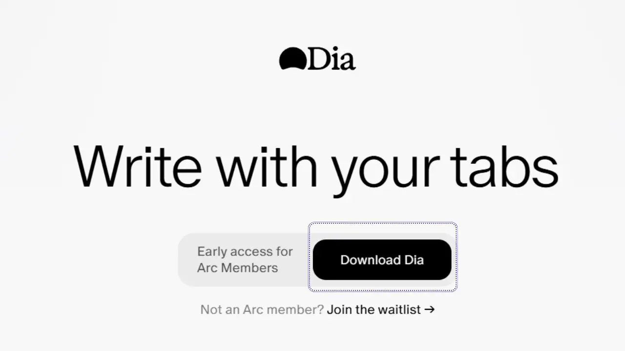 Dia AI Browser for Windows (What it is and What are Its Features?)