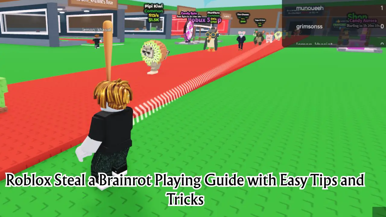 Roblox Steal a Brainrot Playing Guide with Easy Tips and Tricks